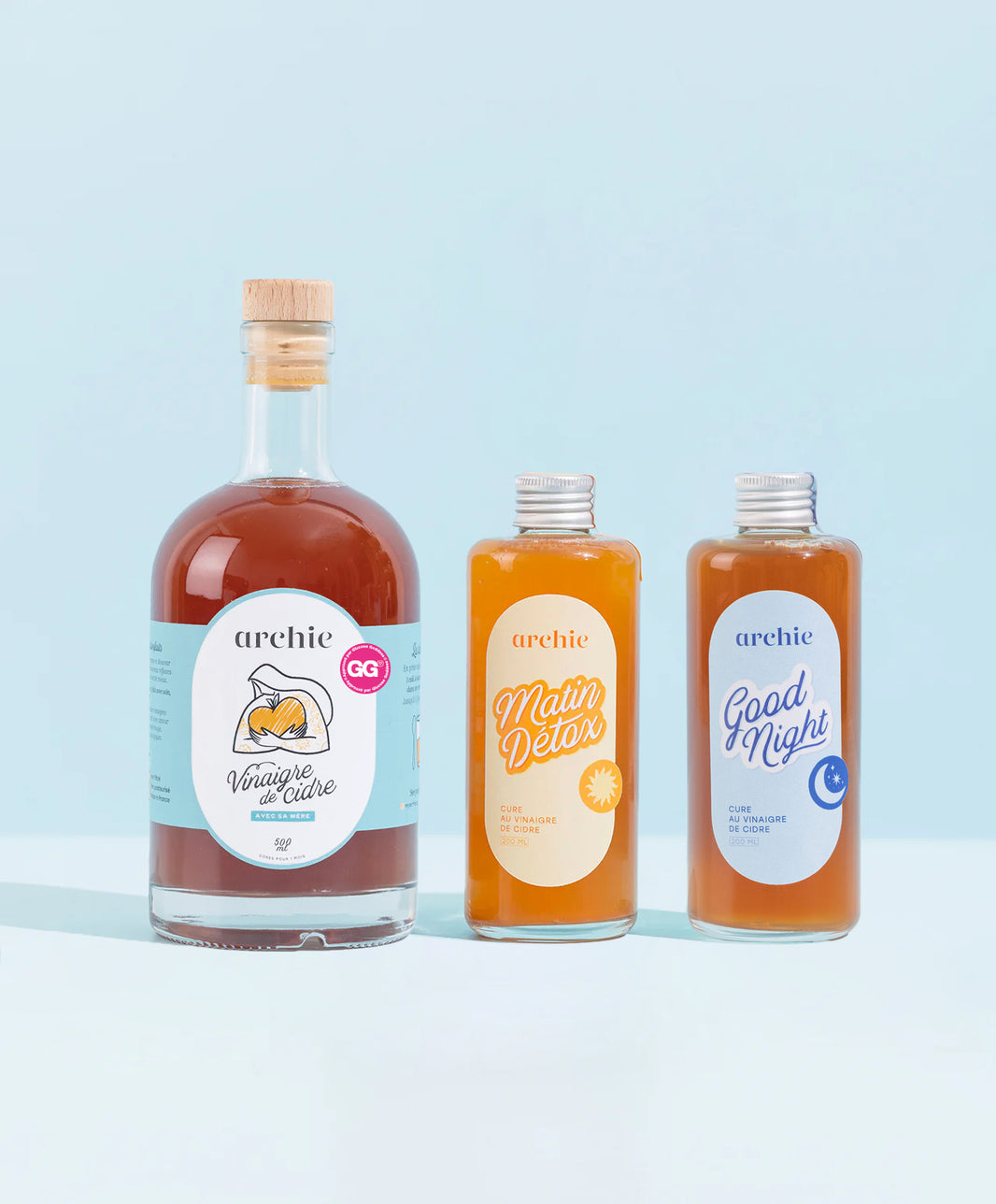 Archie, organic cider vinegar, French unfiltered